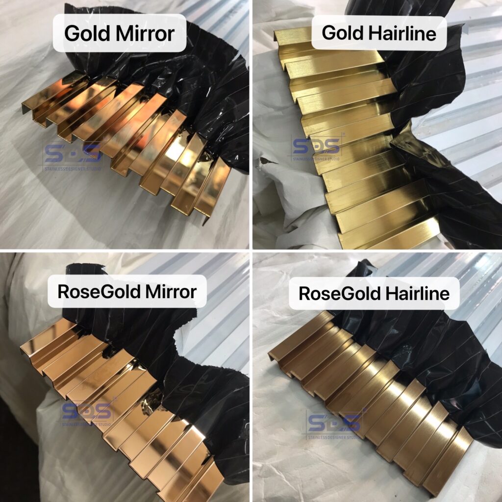 SS 304 Fluted Panel Mirror Manufacturers, Suppliers & Exporters in India.