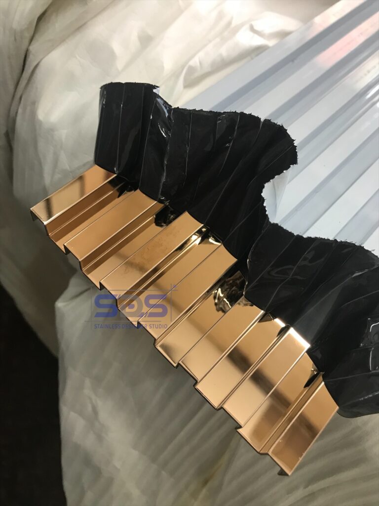 SS 304 PVD Fluted Panel Manufacturers, Suppliers & Exporters in India.