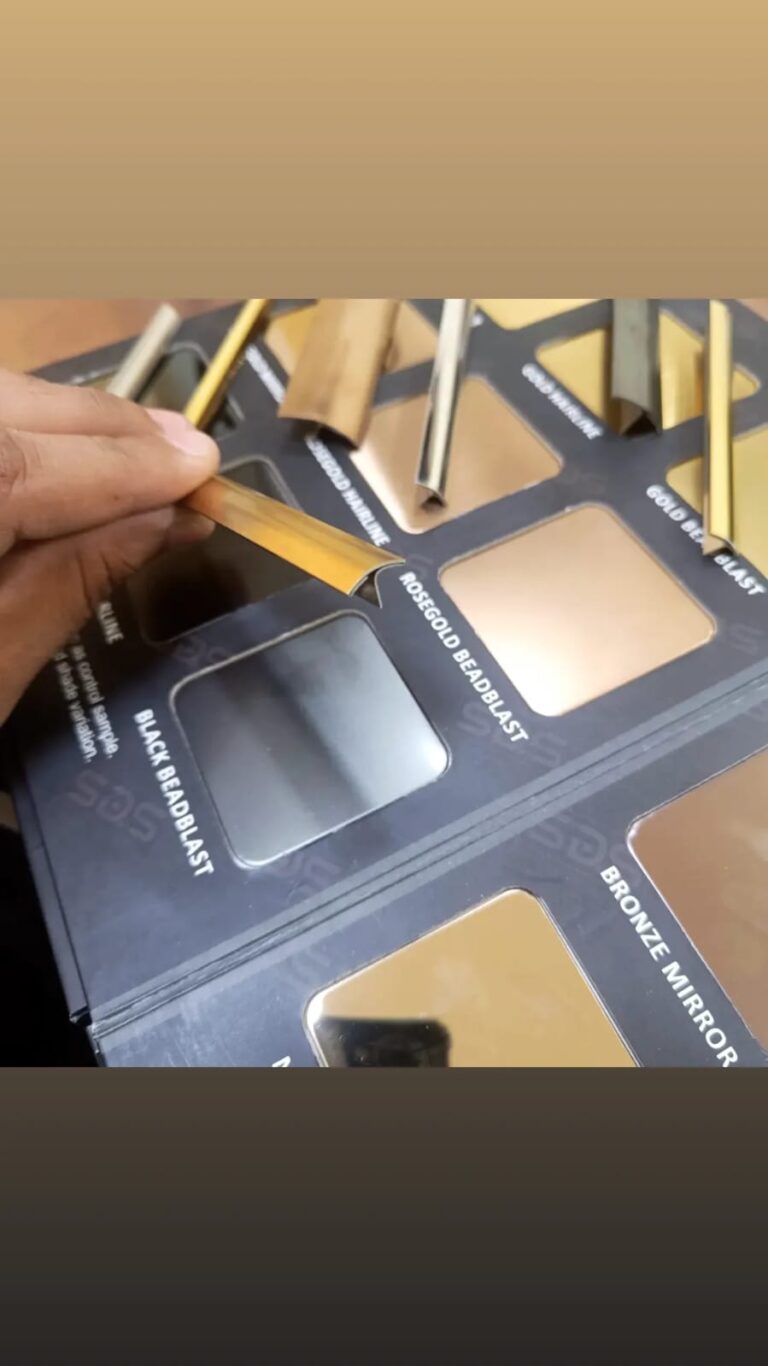 Stainless Steel Decorative Line Customization By SDS®️ - SDS Profile