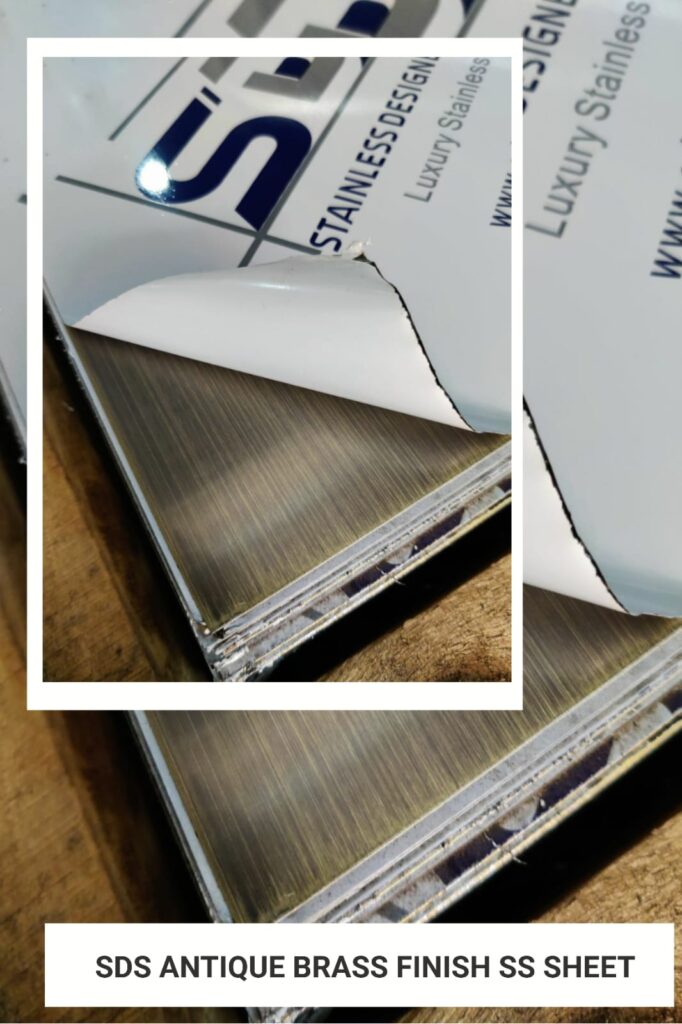 304 Black Hairline Finish Stainless Steel Sheet By SDS®️ - SDS Profile