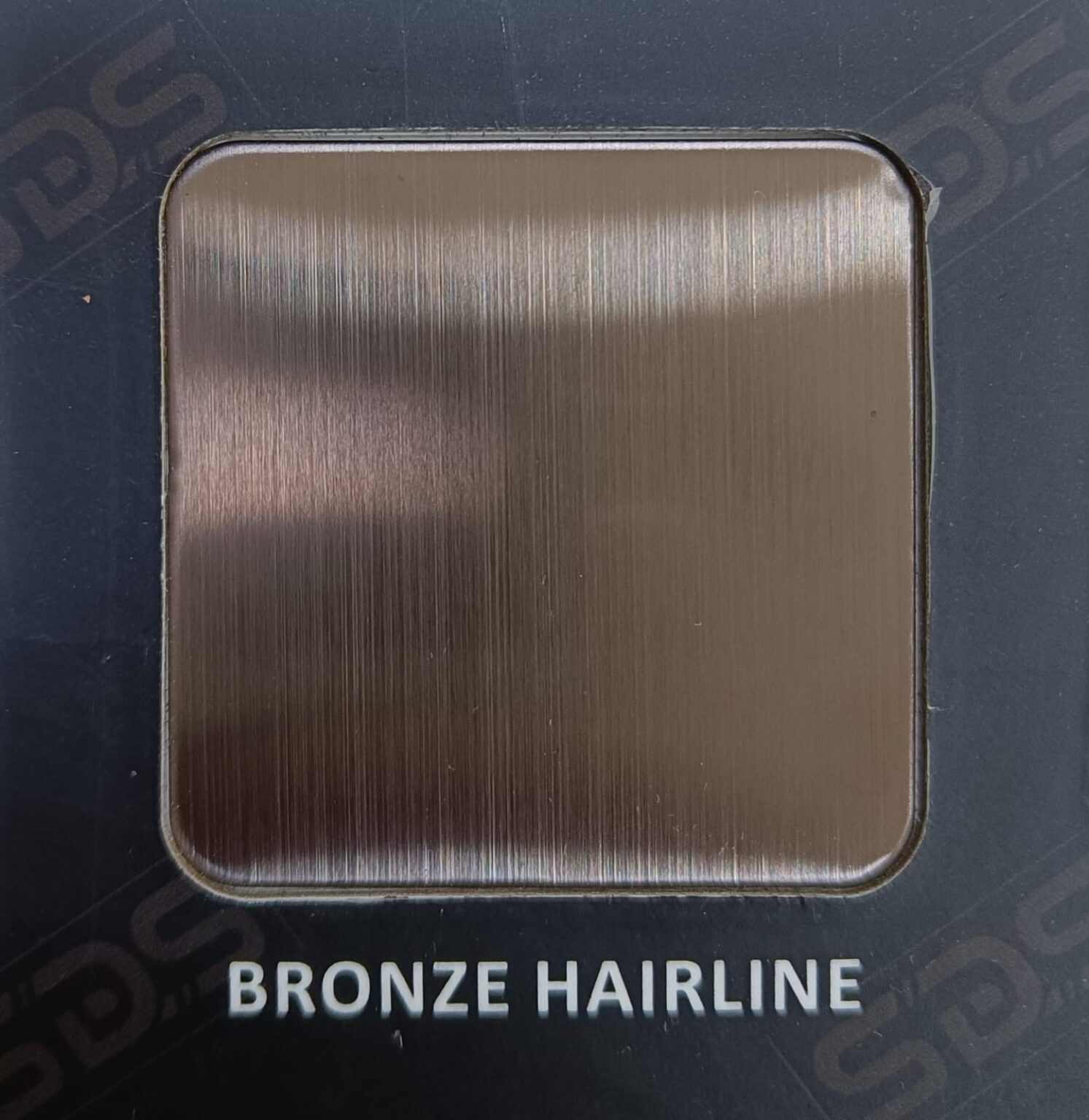 304 Bronze Hairline Finish Stainless Steel Sheet By SDS®️ - SDS Profile