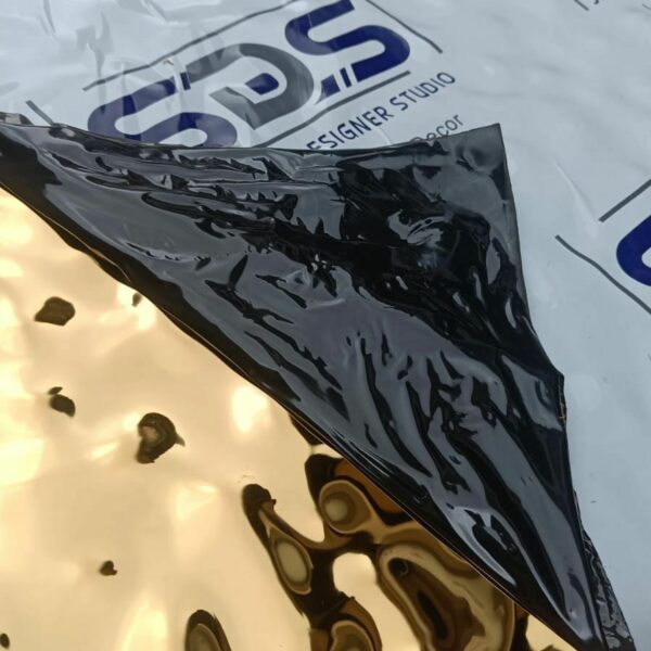 SS 304 PVD Ti Coated T Patti With Sharp Edges In India - SDS