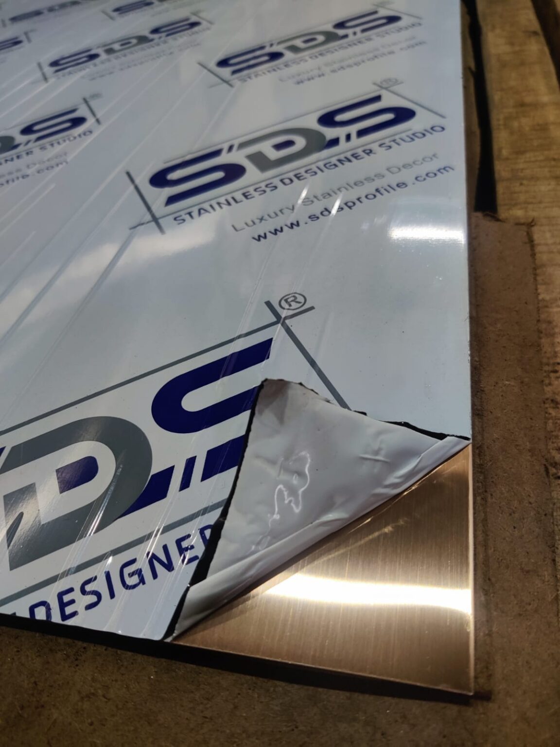 SS Rose Golden PVD Sheet By SDS®️ - SDS Profile