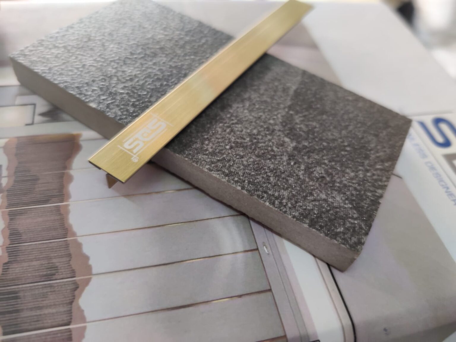 Stainless Steel Antique Brass Finish T Patti Profile By SDS®️ - SDS Profile