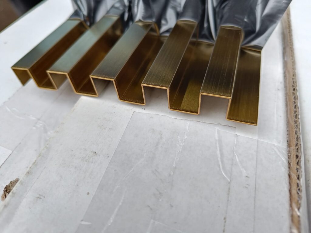 Stainless Steel Fluted Pattern Profile For Wall Cladding Panel By SDS®️ ...