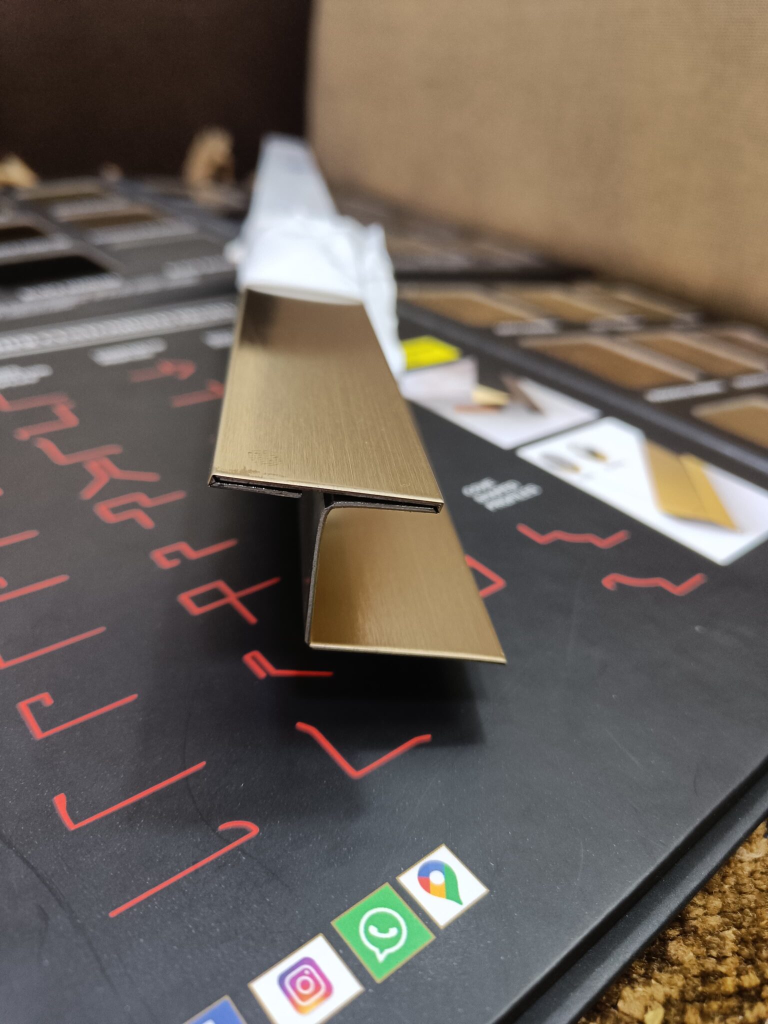 Stainless Steel Inlay & Groove Strips by SDS - SDS Profile