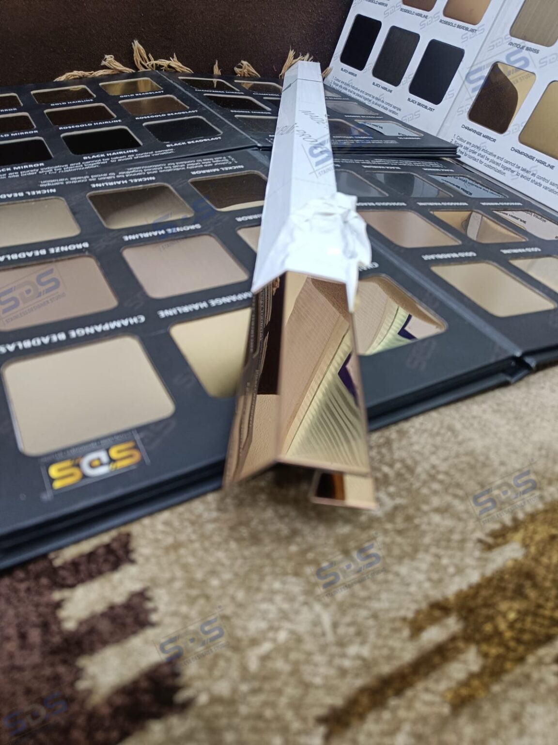 Stainless Steel Inlay & Groove Strips by SDS - SDS Profile